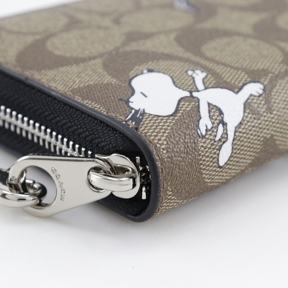 Coach | Bags | Coach Peanuts Collaboration Snoopy Long Wallet Signature ...